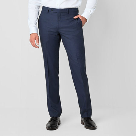 Click here for Mens Van Heusen(R) Solid Suit Pants - Blue prices