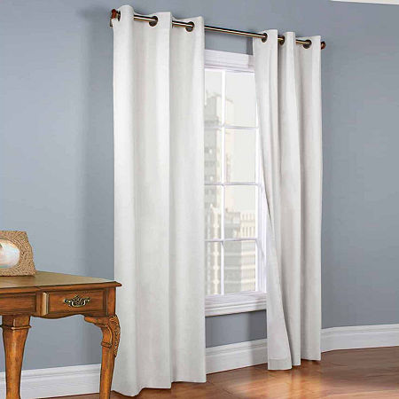 Weathermate Grommet Pair Curtains - White