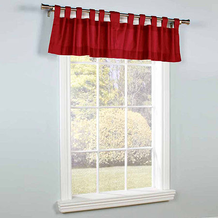 Click here for THERMALOGIC Tab Top Valance  One Size  Red prices