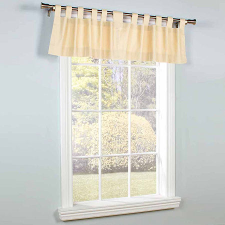 Weathermate Tab Valance - Natural - 40x15