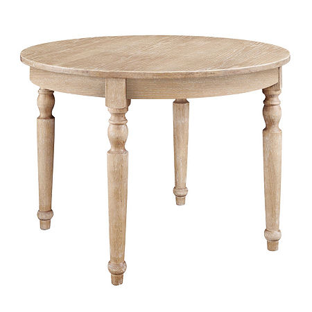 Click here for Belfort Round Dining Table  One Size  Brown prices