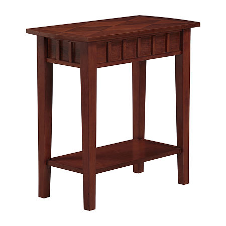 Click here for Dennis End Table with Shelf  One Size  Black prices