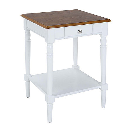 Click here for French Country 1 Drawer End Table with Shelf  One... prices