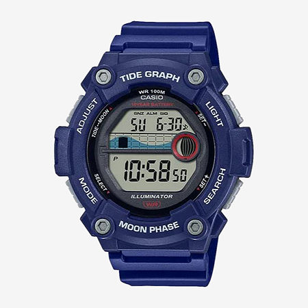 Click here for Casio Mens Digital Watch with Blue Band- WS-1300H-... prices