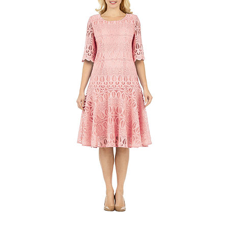 Click here for Giovanna Signature Womens Short Sleeve Midi Fit +... prices