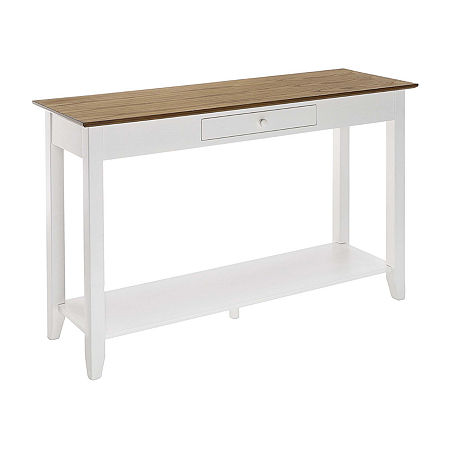 Click here for American Heritage 1 Drawer Console Table with Shel... prices