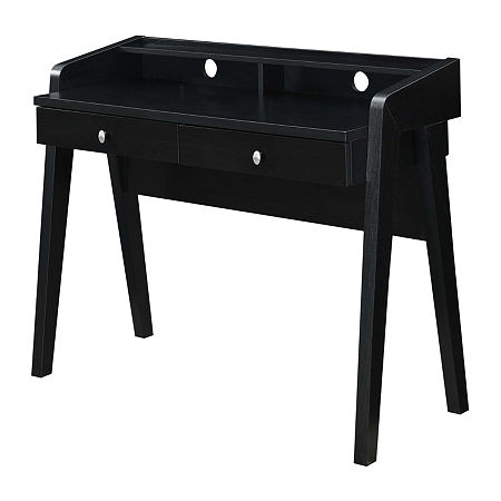 Click here for Convenience Concepts Newport Deluxe 2-Drawer Desk prices