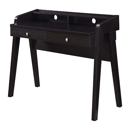 Click here for Convenience Concepts Newport Deluxe 2-Drawer Desk prices