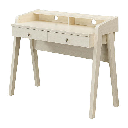 Click here for Newport Deluxe 2-Drawer Desk  One Size  White prices