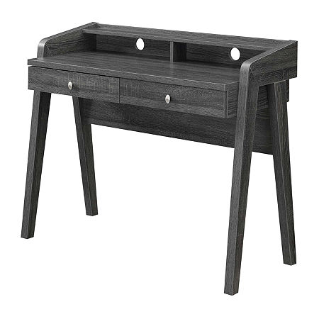 Click here for Convenience Concepts Newport Deluxe 2-Drawer Desk prices
