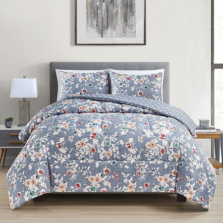 Click here for Richmond Park Talia Floral 3-pc. Midweight Comfort... prices
