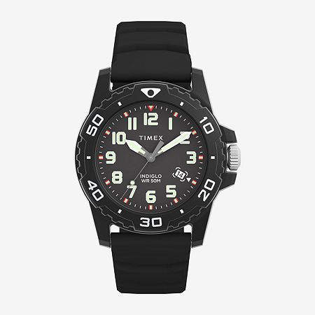 Click here for Timex Main Street Mens Black Strap Watch Tw5m61200... prices