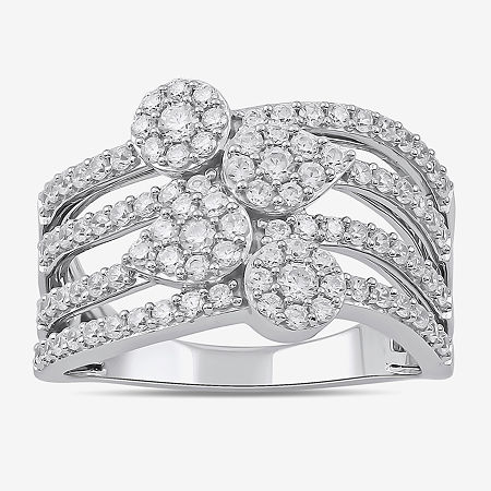 Click here for Diamond Blossom Womens 1 CT. T.W. Lab Grown White... prices