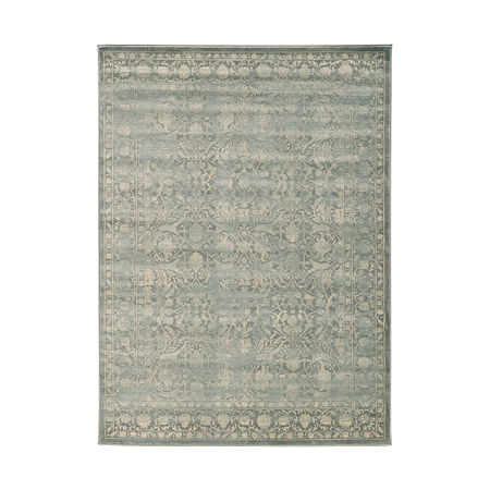 Closeout! Km Home 3564/0031/Gray Cantu Gray 53 x 73 Area Rug - Gray