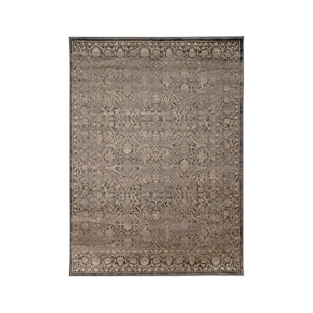 Closeout! Km Home 3564/0040/Lightbrown Cantu Brown 33 x 411 Area Rug - Brown