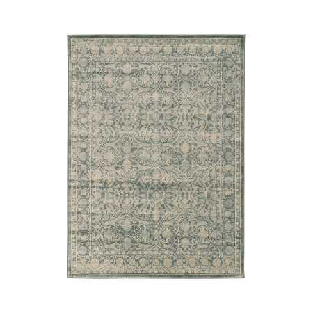 Closeout! Km Home 3564/0050/Green Cantu Green 33 x 411 Area Rug - Green