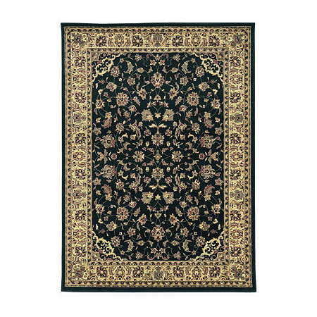 Closeout! Km Home Umbria 953 79 x 11 Area Rug - Black