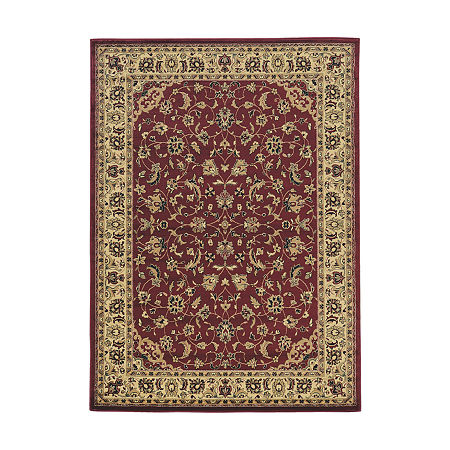Closeout! Km Home Umbria 953 79 x 11 Area Rug - Burgundy