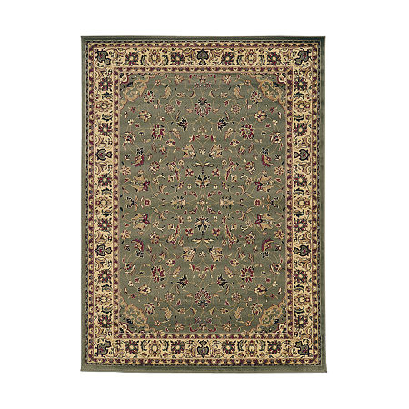 Closeout! Km Home Umbria 953 67 x 96 Area Rug - Green