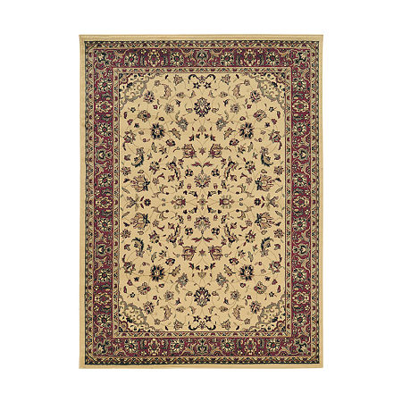 Closeout! Km Home Umbria 953 67 x 96 Area Rug - Ivory