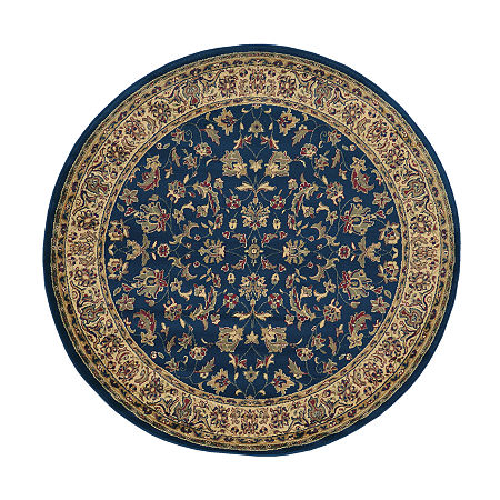 Click here for Closeout! Km Home Umbria 953 53 x 53 Round Rug - B... prices
