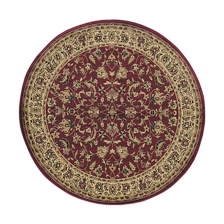 Click here for Closeout! Km Home Umbria 953 53 x 53 Round Rug - B... prices