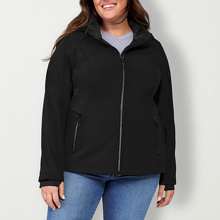 Click here for Free Country Womens Plus Midweight Softshell Jacke... prices