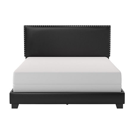 Click here for Gayle Nailheadtrim Upholstered Rectangular Bed  On... prices