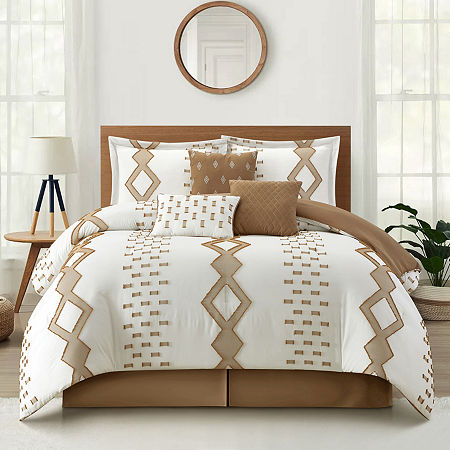 Click here for Stratford Park Sanissa Geometric 7-Pc. Comforter S... prices