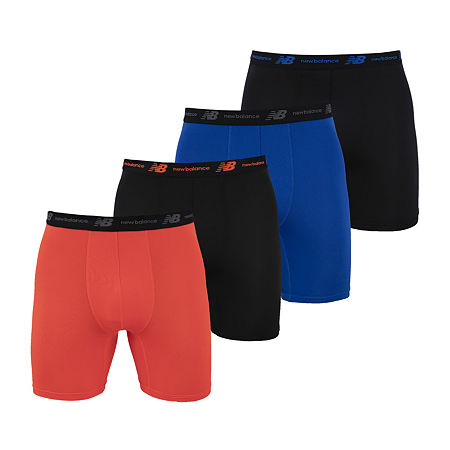 Click here for New Balance Mens 4 Pack Boxer Briefs Nb3015-4  Sma... prices