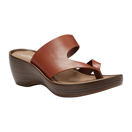 Click here for Eastland Womens Laurel Wedge Sandals  10 Medium  B... prices