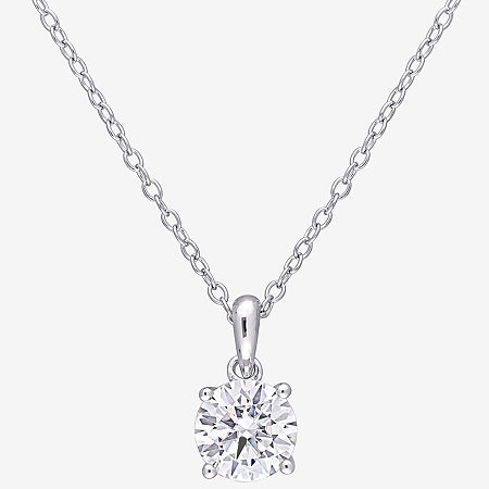 Click here for Womens Lab Created White Moissanite Sterling Silve... prices