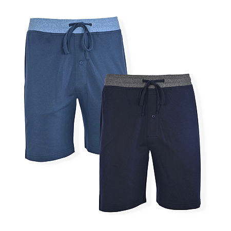 Click here for Hanes 2 Pack Mens French Terry 2-pc. Pajama Shorts... prices