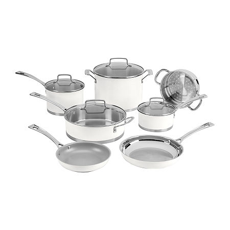 Click here for Cuisinart Stainless Steel 11-pc. Cookware Set  One... prices