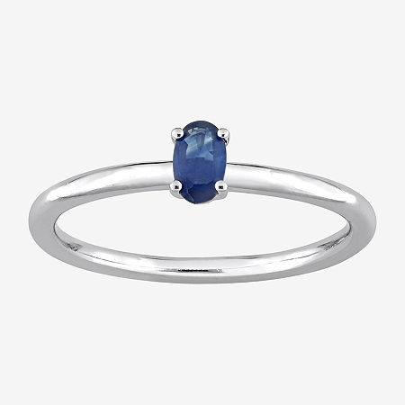 Click here for Womens Genuine Blue Sapphire 10K White Gold Stacka... prices