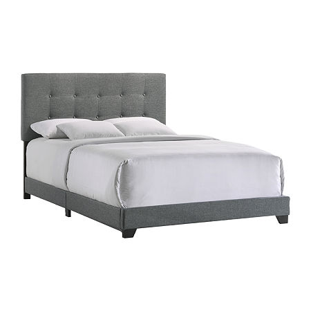 Click here for Addyson Upholstered Tufted Platform Bed  One Size... prices
