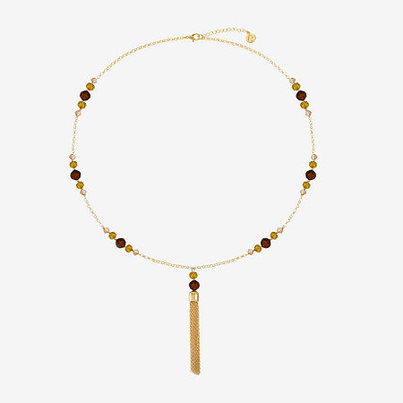 Click here for Liz Claiborne Tassel Womens Round 30 Inch Pendant... prices