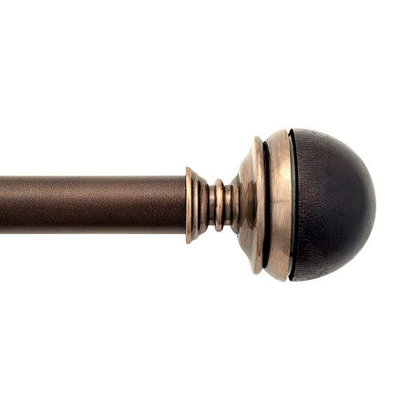 Click here for Deco Window Fusion Wood 1 IN Curtain Rod  One Size... prices