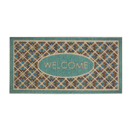 Click here for Mohawk Home Retro Tiles Polyester 24X48 Doormat  O... prices