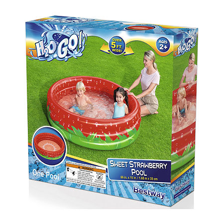 Click here for H2ogo! Sweet Strawberry Pool Inflatable Pool  One... prices