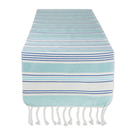 Click here for Design Imports Tidal Stripe Table Runner  One Size... prices