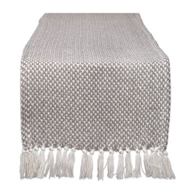 Design Imports Gray Woven Table Runner CAMZ11265, Color: Gray - JCPenney