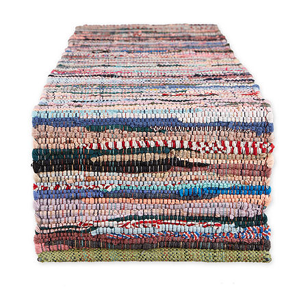Click here for Design Imports Multi Color Chindi Rag Table Runner... prices