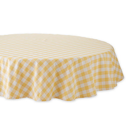 Click here for Checkers Table cloth 70 Round - Yellow prices