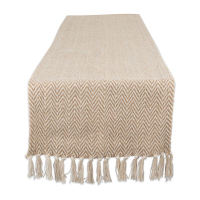 Design Imports Woven Basic Table Runner CAMZ11280, Color: Stone - JCPenney