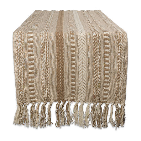 Click here for Design Imports Farmhouse Braided Stripe Table Runn... prices