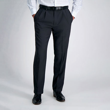 Click here for Haggar E-CLO Mens Straight Classic Fit Pleated Pan... prices