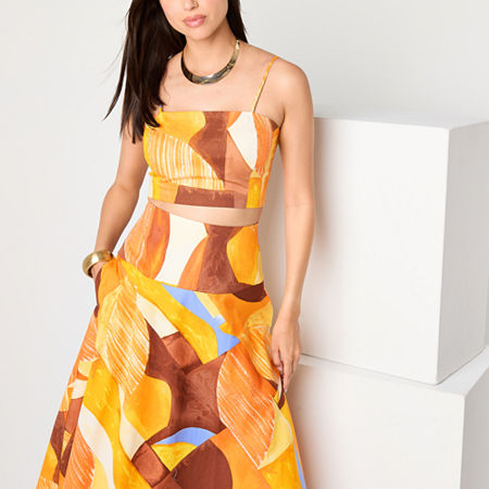 Click here for Worthington Womens Sleeveless Bandeau  8  Orange prices