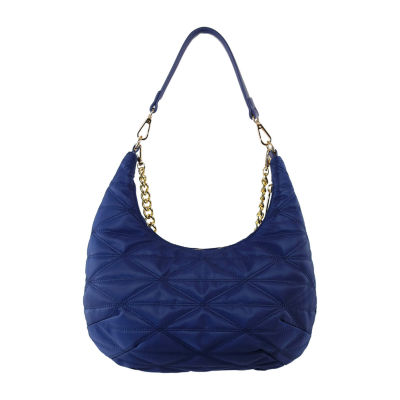 Nicole Miller Nylon Shoulder Bag, Color: Navy - JCPenney