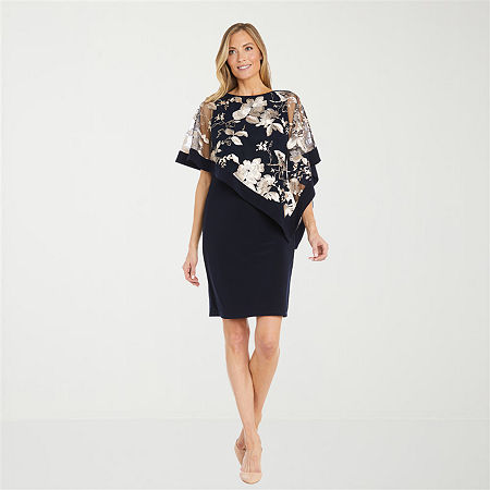 Click here for R & M Richards Womens Round Neck Sleeveless Sheath... prices